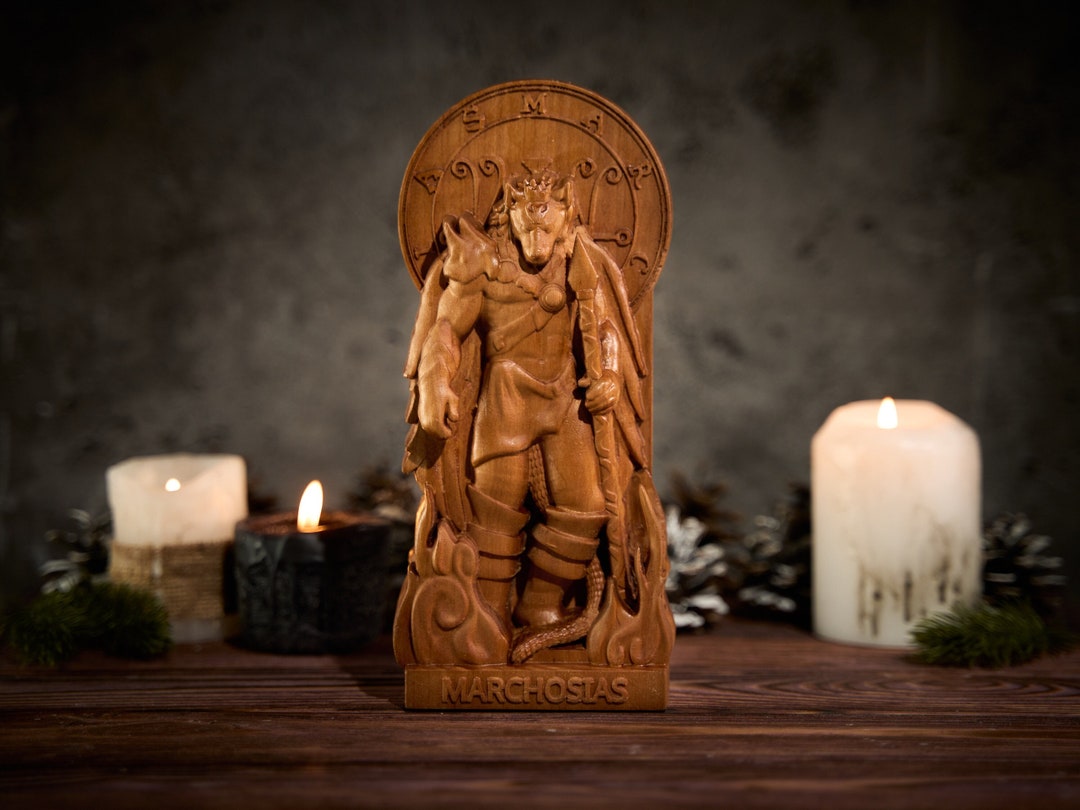 Marchosias Goetia Demon, Marchosias Statue, Demonology Figure, Goetia ...