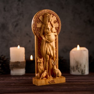 Gaia Statue, Gaia Goddess, Mother Earth Statue, Gaia Greek Goddess ...