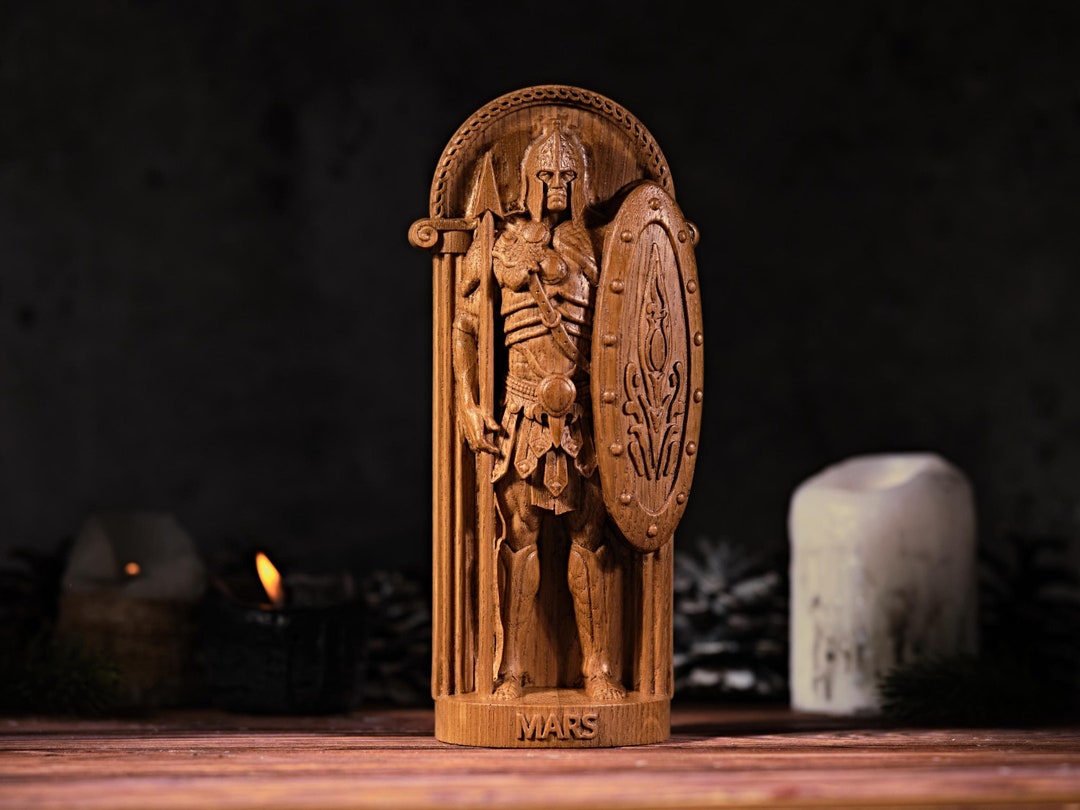 Mars Roman God, Mars Roman Figure, Pagan Statue, Roman Statue, Roman ...