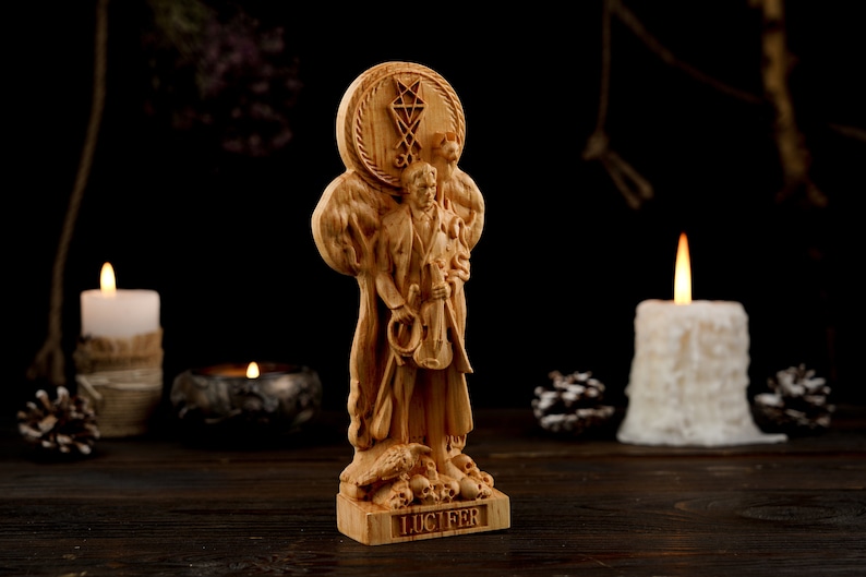 Lucifer Statue, Satan Statue, Lucifer Series, Occultism, Satanism ...