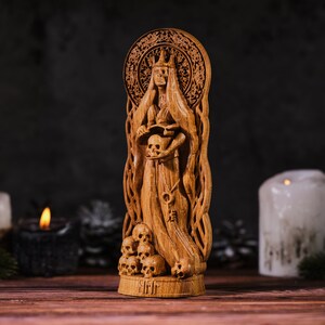 Hel Norse Goddess, Hel Viking Goddess, Pagan Altar Figure, Norse Gods ...