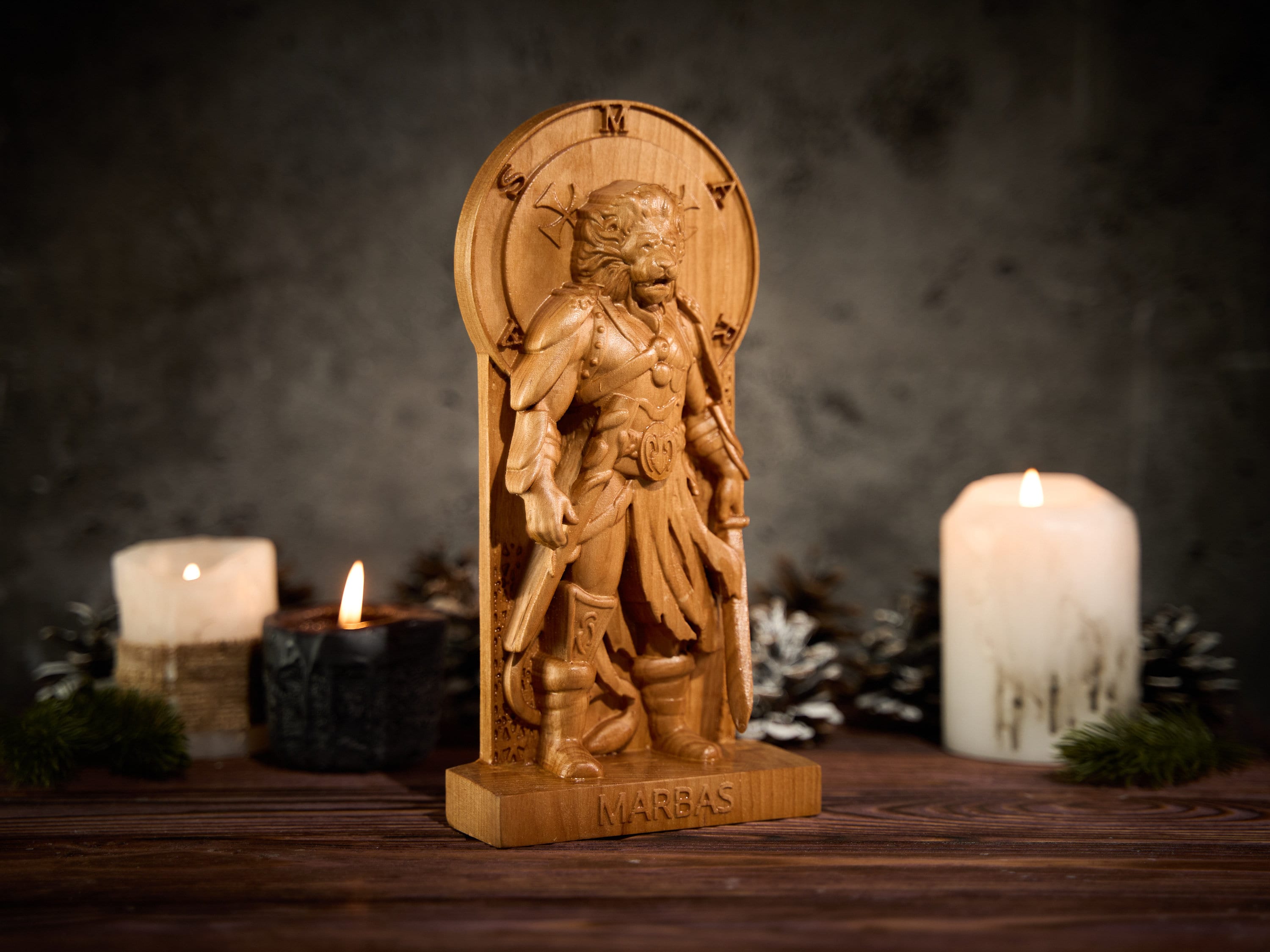 Marbas Goetia Demon, Marbas Statue, Demonology Figure, Goetia Demon ...