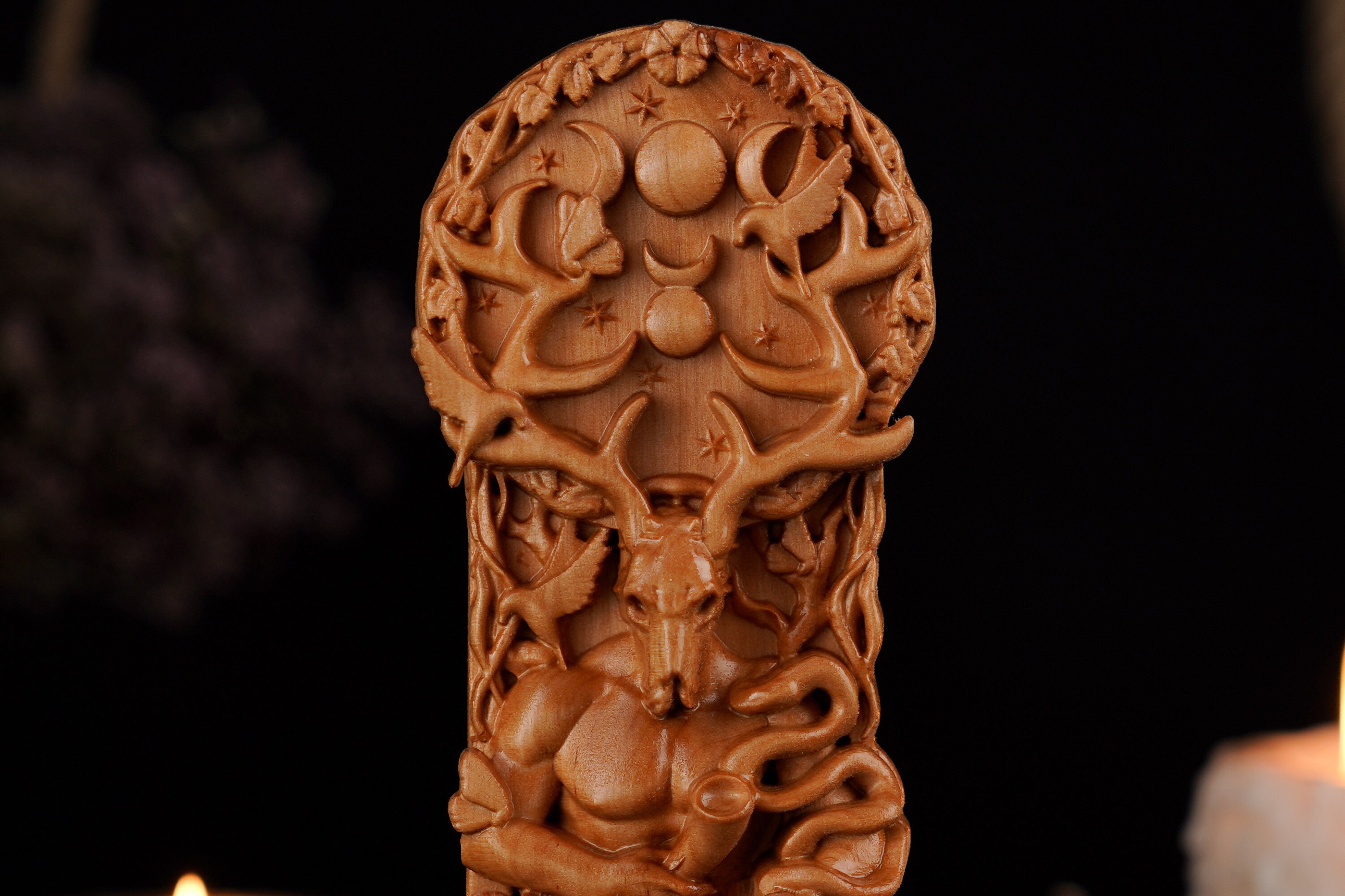 Cernunnos Celtic Horned God, Cernunnos Celtic Statue, Celtic Gods ...