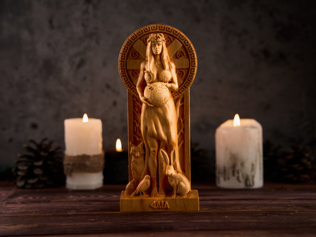 Gaia Statue, Gaia Goddess, Mother Earth Statue, Gaia Greek Goddess ...