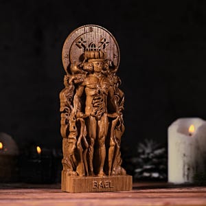 Bael Demon Statue, Bael Statue, Bael Goetia Figure, Demonology Figure ...