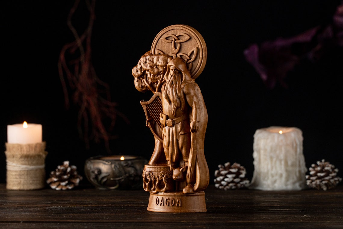 Dagda Irish God Dagda Irish Mythology Celtic Gods Celtic - Etsy