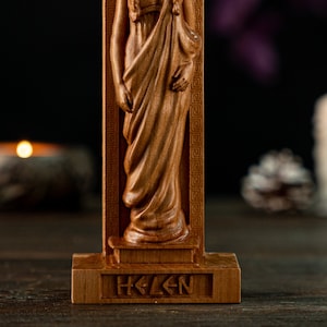 Helen of Troy Greek Statue, Helen Greek Goddess, Pagan Statue, Helen ...