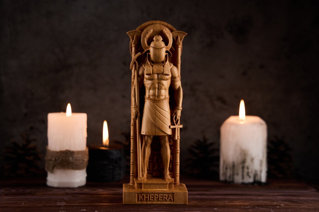 Khepera Egyptian God, Khepri Statue, Khepra Statue, Ancient Egypt Gods ...
