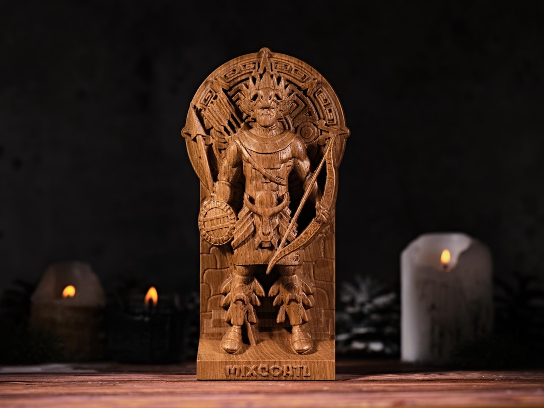 Mixcoatl Aztec God, Aztec God, Aztec Statue, Mexican Art, Mayan God ...