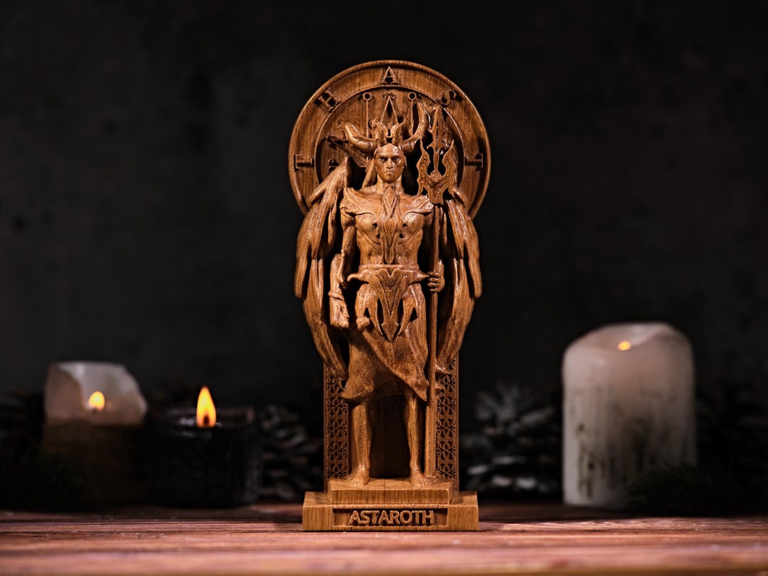 Astaroth Demon, Astaroth Statue, Goetia Demon, Demonology Figure ...