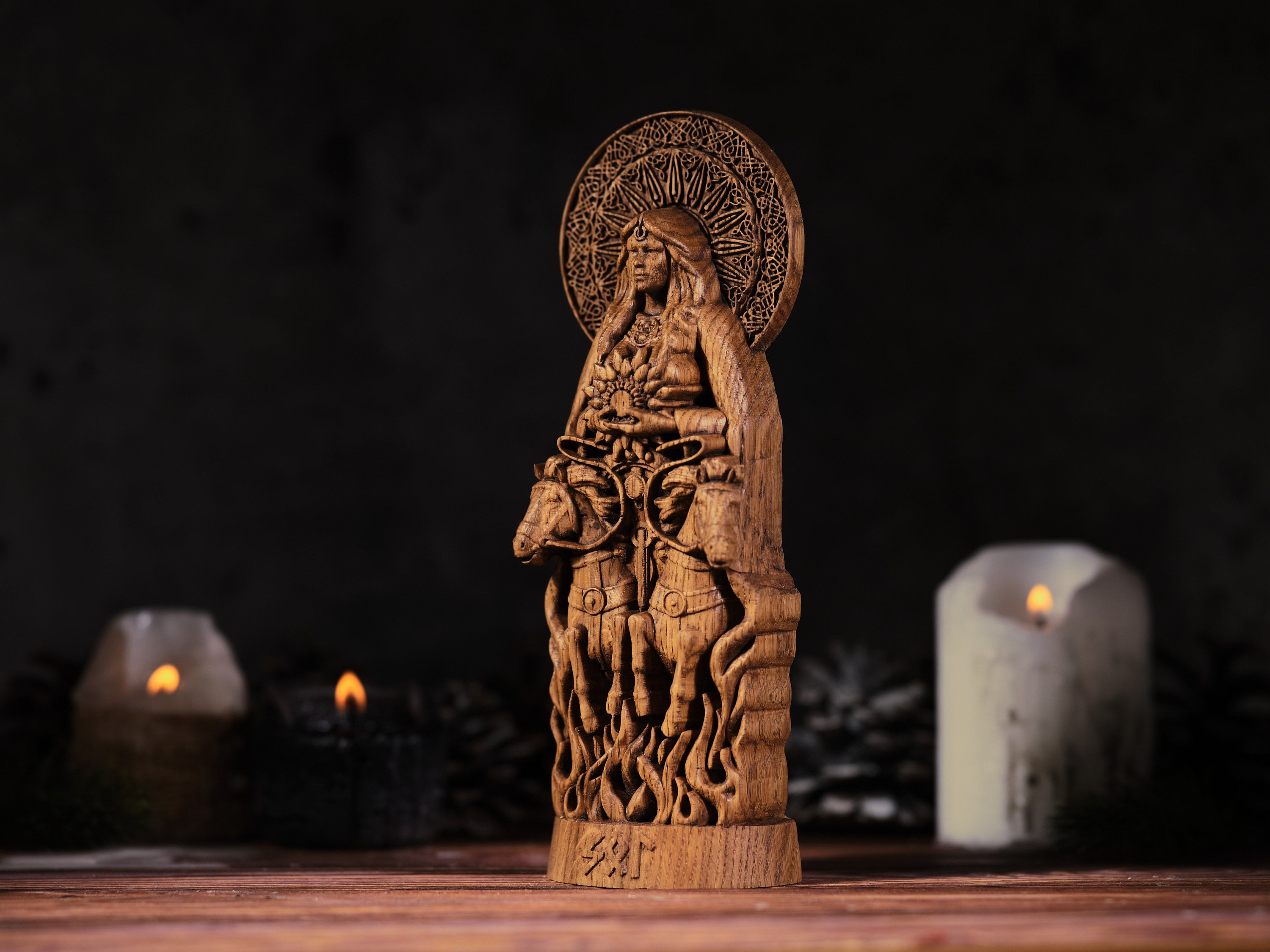 Sol Norse Goddess Statue, Sunna Norse Goddess, Norse Goddess, Norse ...
