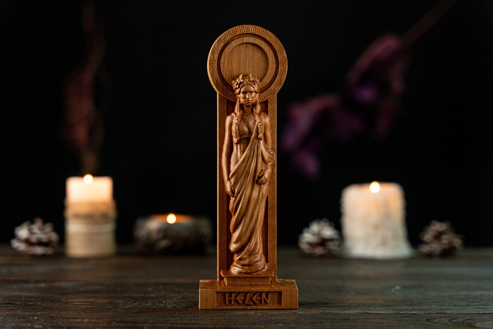 Helen of Troy Greek Statue Helen Greek Goddess Pagan Statue - Etsy