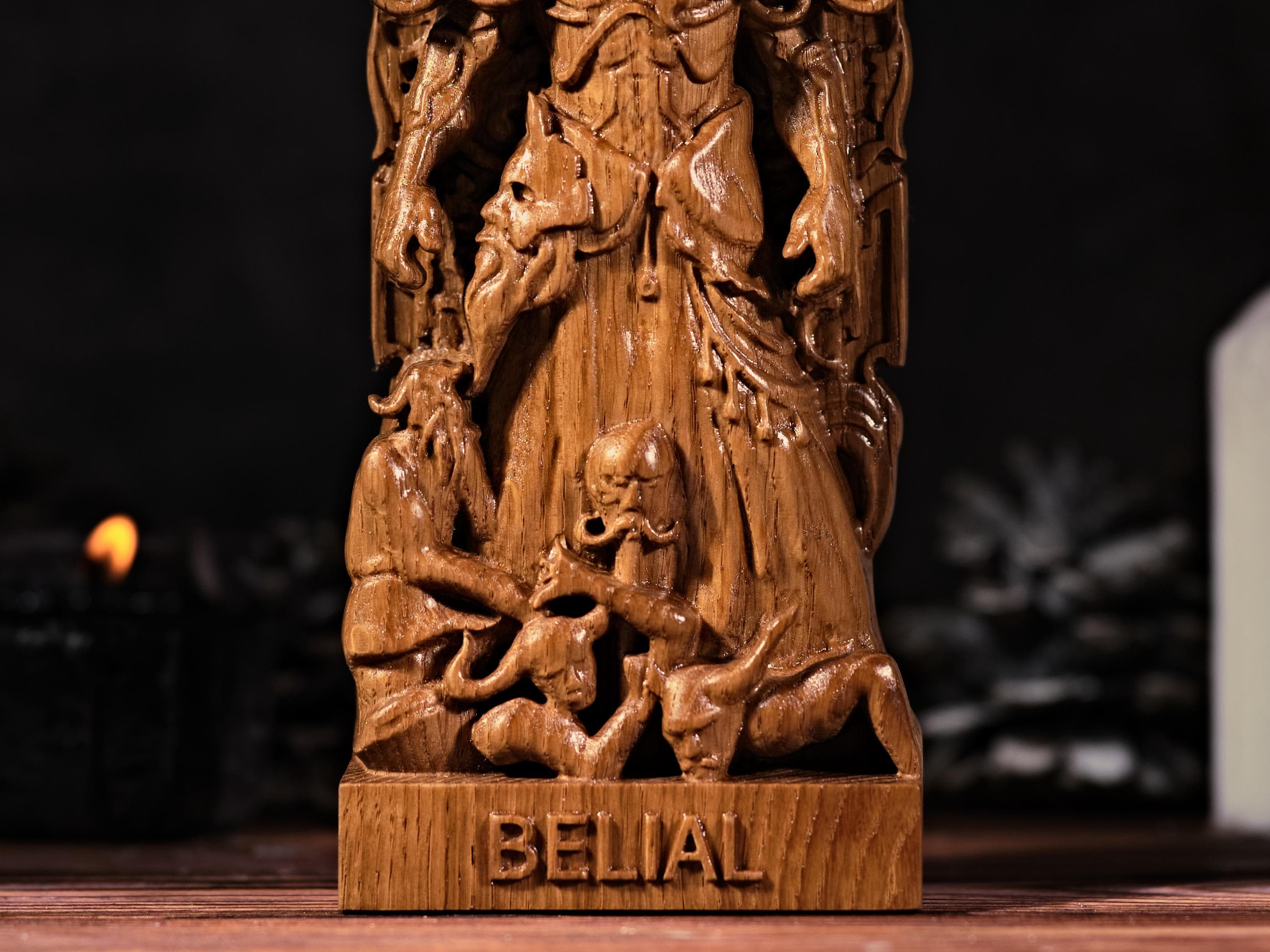Belial Demon Statue, Belial Goetia Statue, Belial Goetia Figure ...