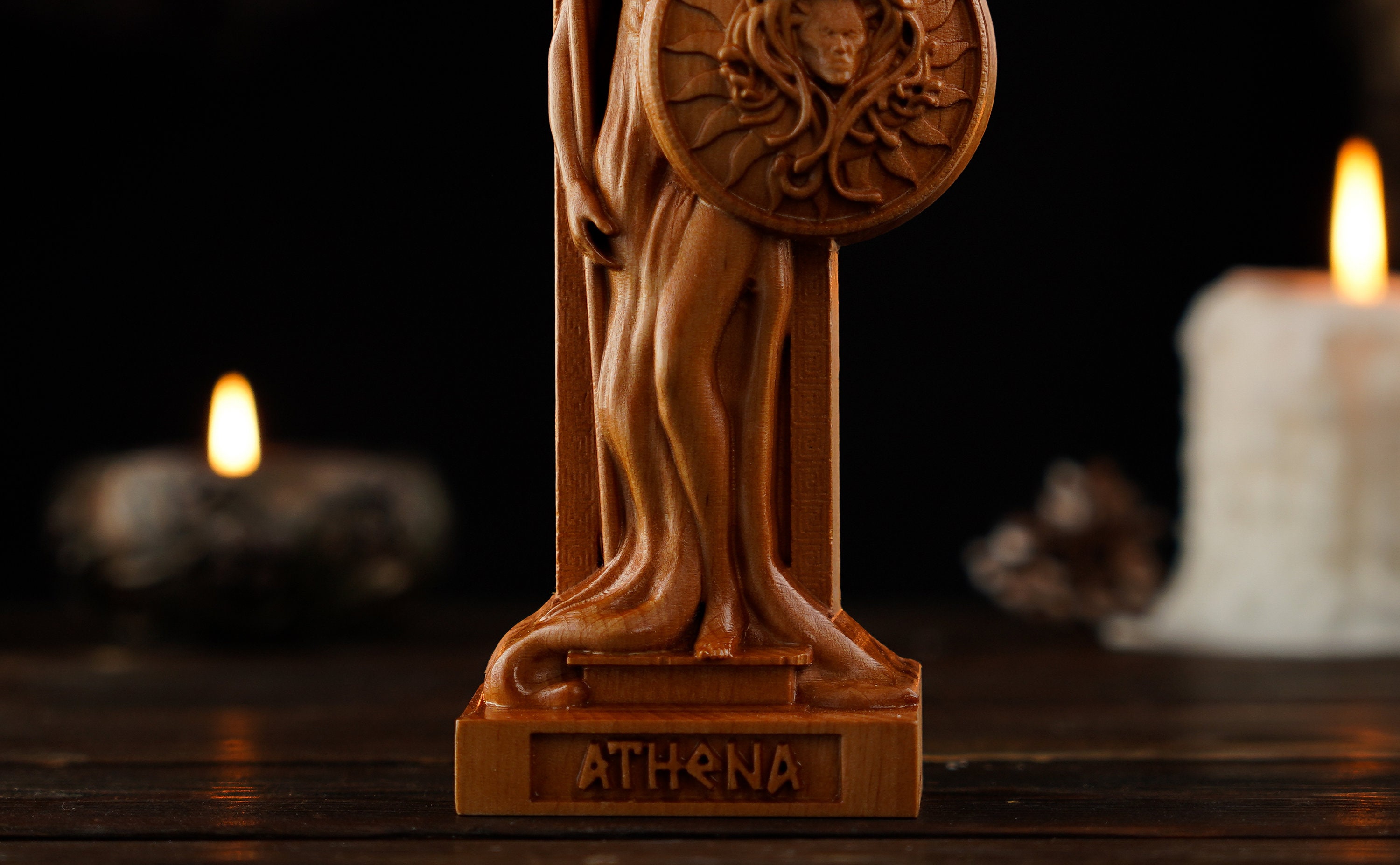 Athena Statue Athena Greek Goddess Greek Gods Pagan Statue - Etsy
