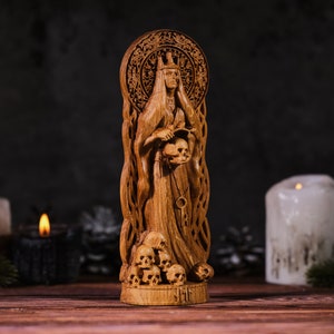 Hel Norse Goddess, Hel Viking Goddess, Pagan Altar Figure, Norse Gods ...