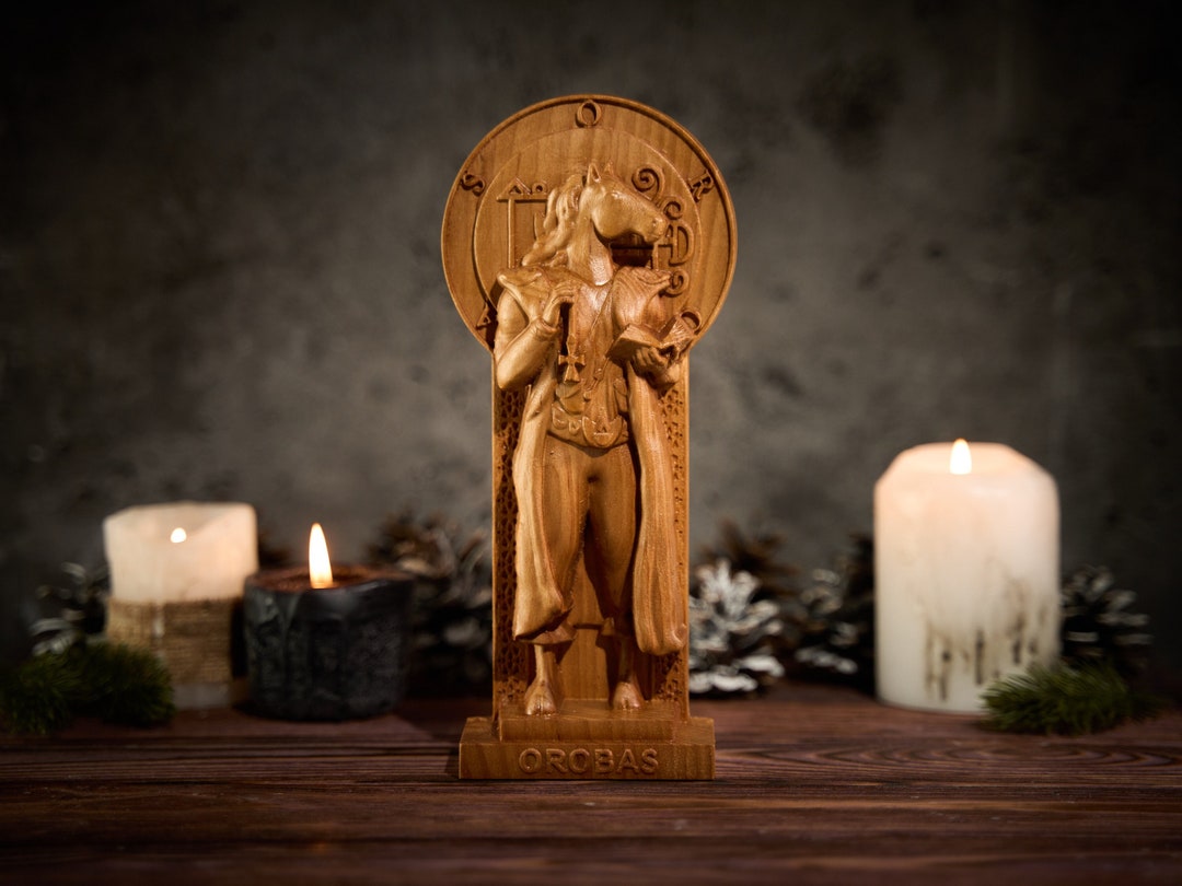 Orobas Goetia Demon, Orobas Statue, Demonology Figure, Goetia Demon ...