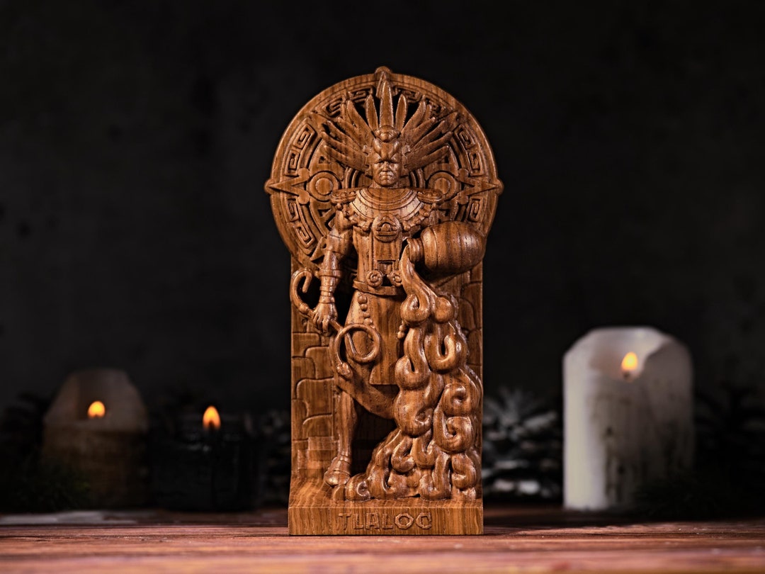 Tlaloc Aztec God, Aztec God, Aztec Statue, Mexican Art, Mayan God ...