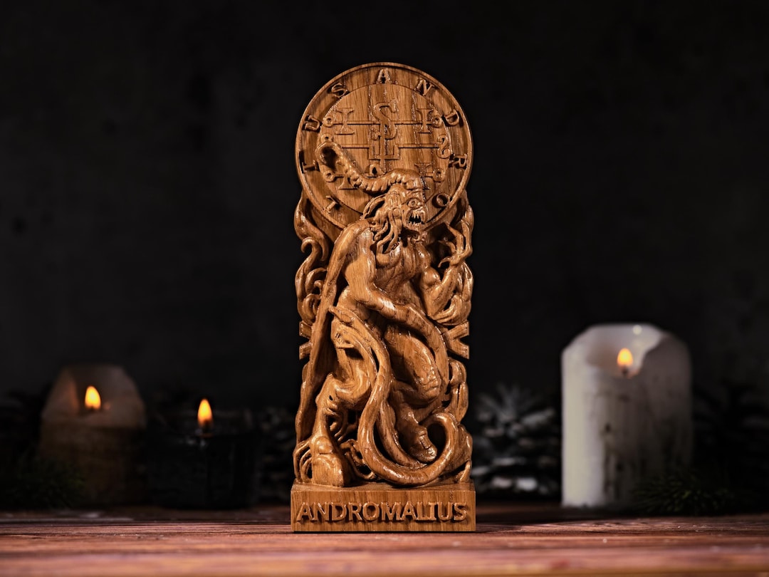 Andromalius Demon, Andromalius Statue, Andromalius Goetia Demon ...