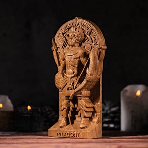 Mixcoatl Aztec God, Aztec God, Aztec Statue, Mexican Art, Mayan God ...