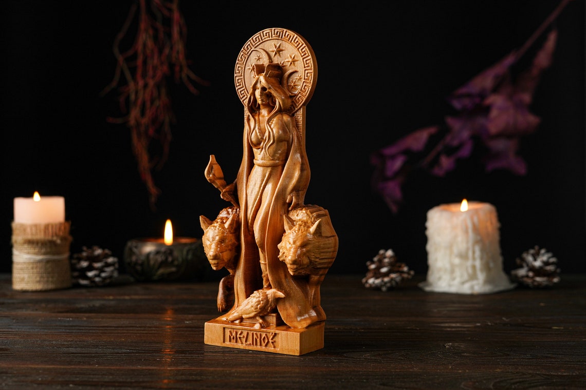 Melinoe Greek Goddess, Melinoe Greek Mythology, Melinoe Statue, Greek ...