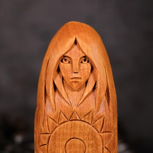 Sol Norse Goddess, Goddess Statue, Norse Goddes Statue, Viking Statue ...