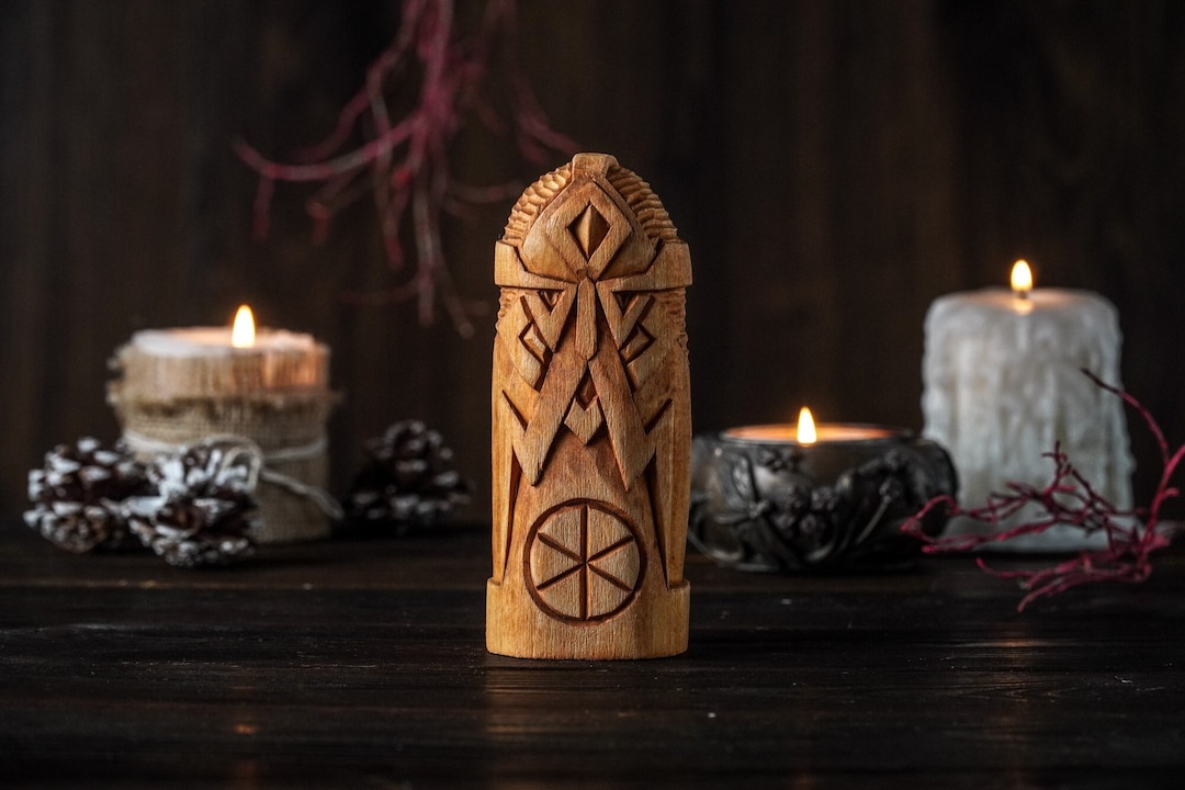 Perun Statue, Perun Slavic Statue, Slavic Gods, Slavic Altar, Slavic ...