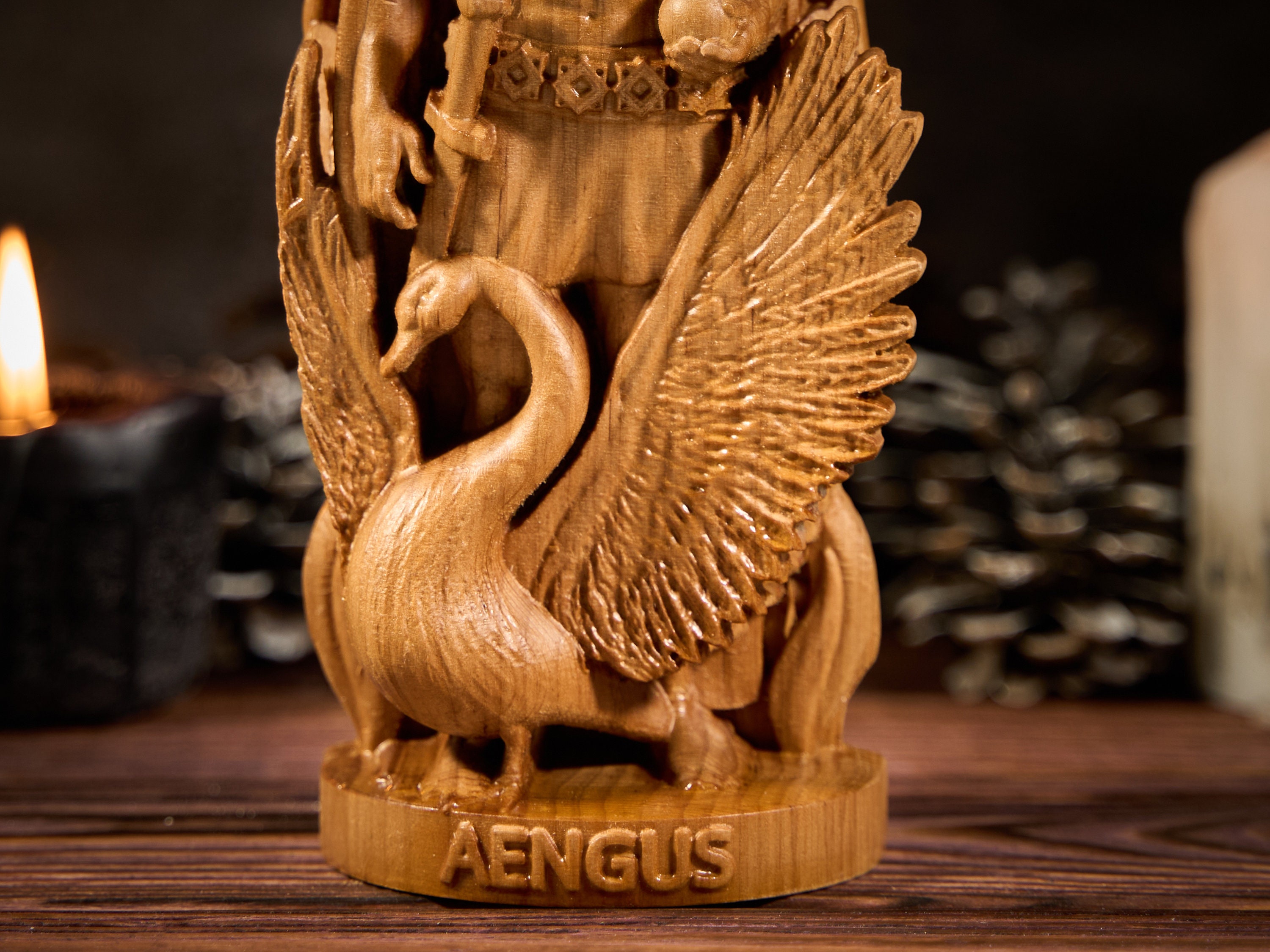 Aengus Irish God, Aengus Celtic God, Celtic Gods, Aengus Statue, Pagan ...
