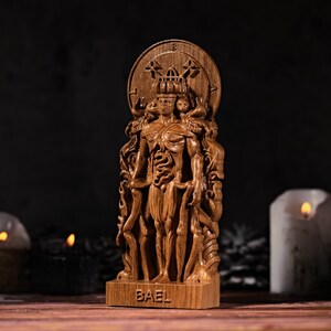 Bael Demon Statue, Bael Statue, Bael Goetia Figure, Demonology Figure ...