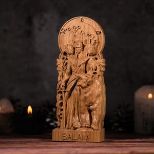 Balam Goetia King , Balam King Statue, Balam Demon King, Demonology ...