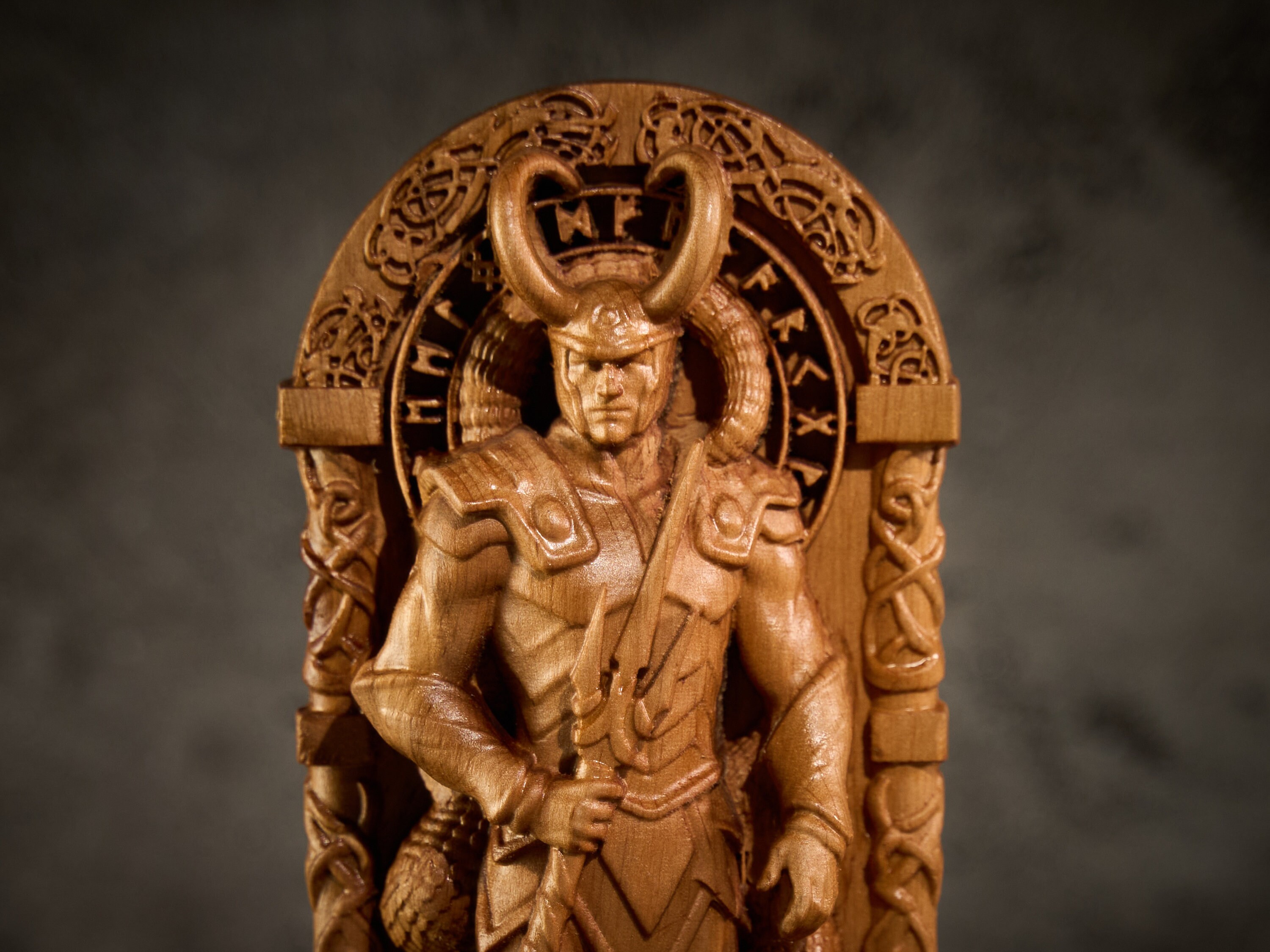 Loki Norse Statue, Loki Altar Statue, Norse Mythology, Pagan Altar ...