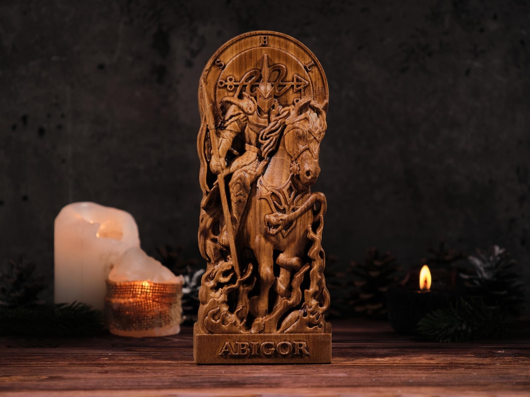Abigor Duke Demon, Abigor Duke Statue, Abigor Duke Goetia, Demonology ...