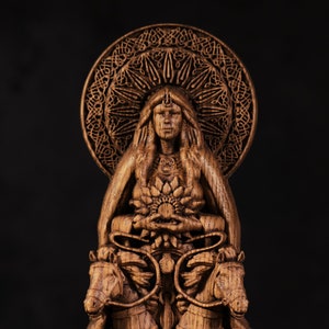 Sol Norse Goddess Statue, Sunna Norse Goddess, Norse Goddess, Norse ...