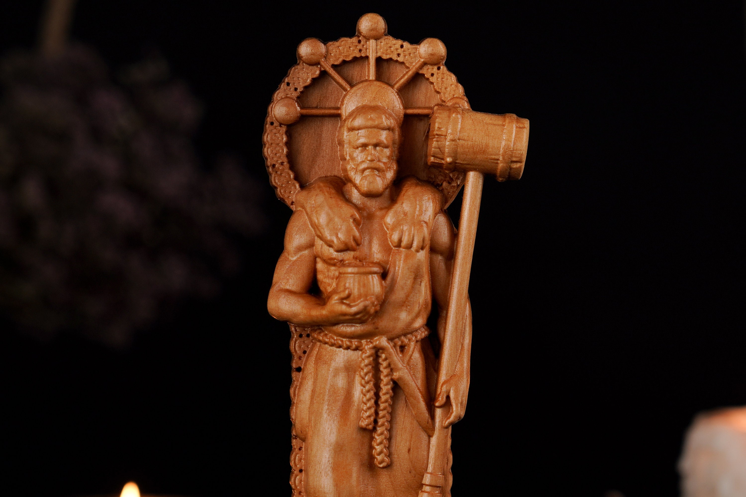 Sucellus Celtic God, Sucellus Celtic Figure, Sucellus Statue, Celtic ...