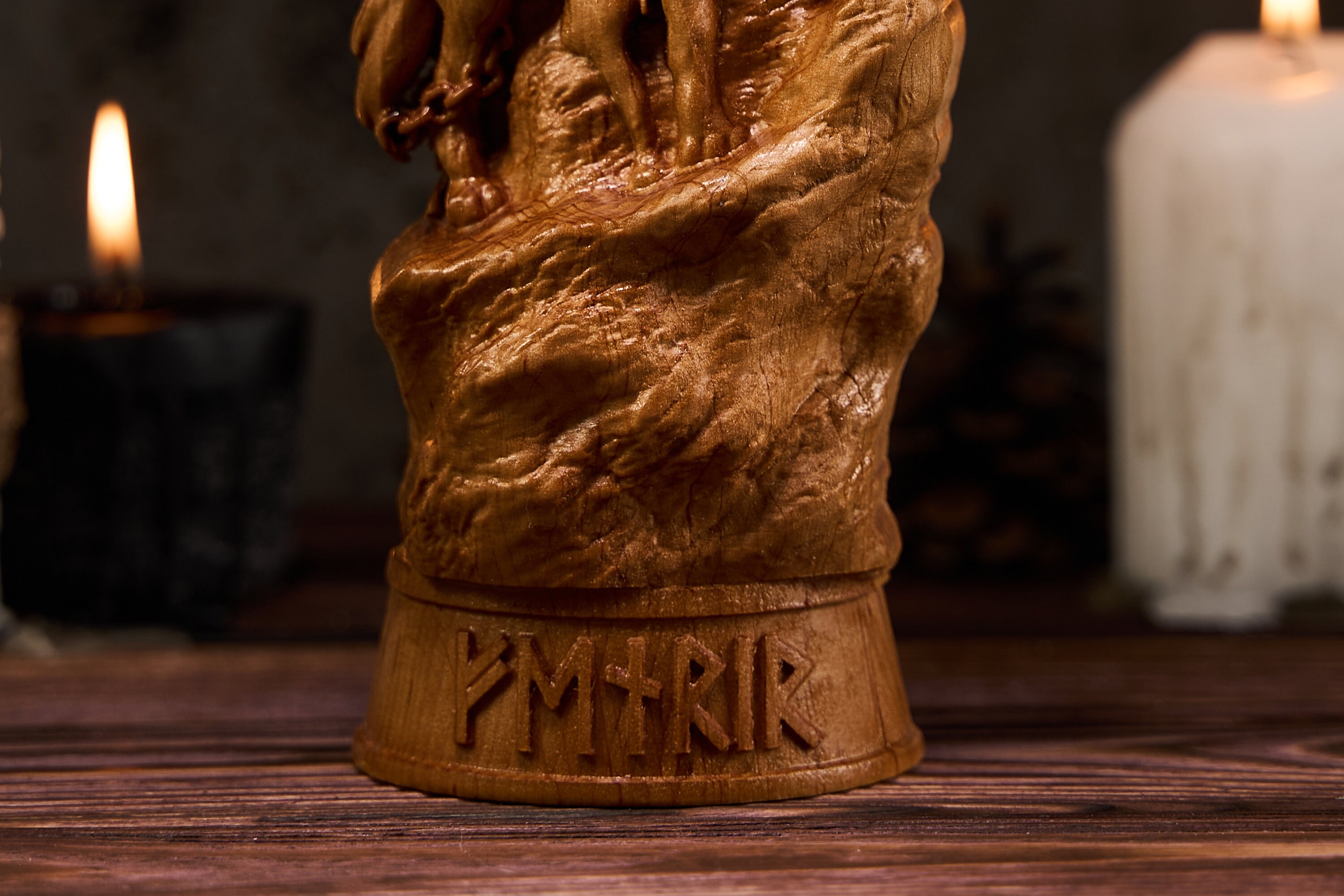 Fenrir Statue, Fenrir Norse Wolf Statue, Fenrir Wolf Statue, Fenrir God ...