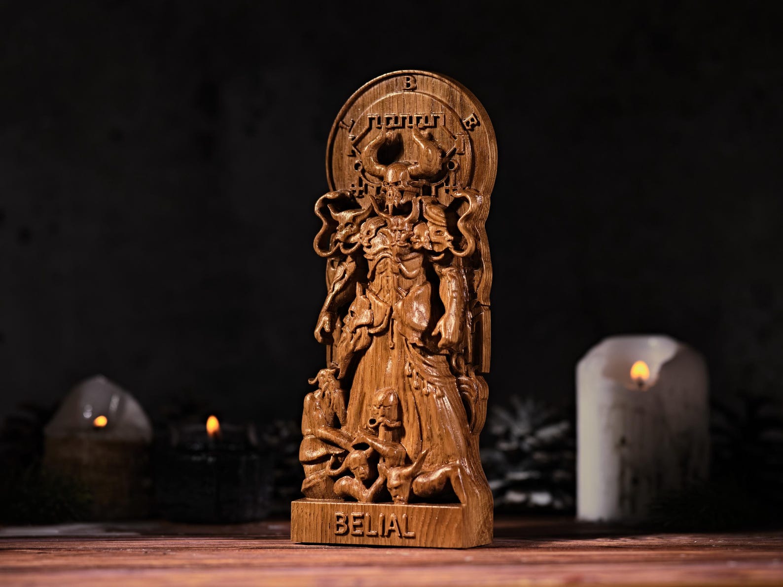 Belial Demon Statue, Belial Goetia Statue, Belial Goetia Figure ...