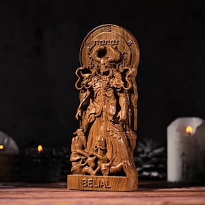 Belial Demon Statue, Belial Goetia Statue, Belial Goetia Figure ...