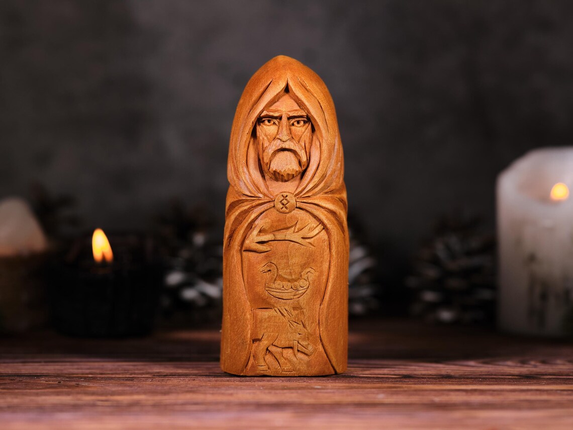 Freyr Norse God Statue, Freyr Norse God Statue, Viking Statue, Freyr ...