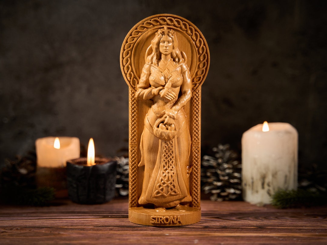 Sirona Celtic Goddess, Sirona Goddess Statue, Sirona Figure, Celtic ...