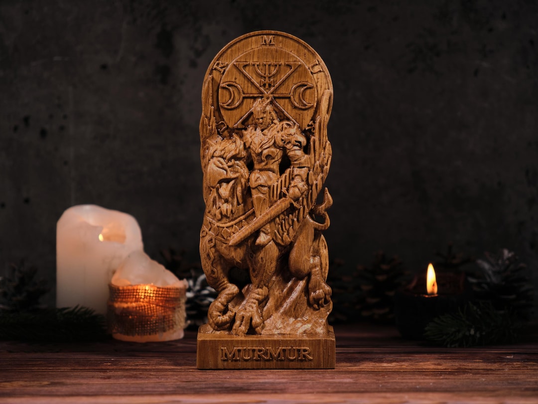 Murmur Duke Demon, Murmur Duke Statue, Murmur Duke Goetia, Demonology ...