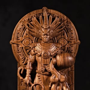 Tlaloc Aztec God, Aztec God, Aztec Statue, Mexican Art, Mayan God ...