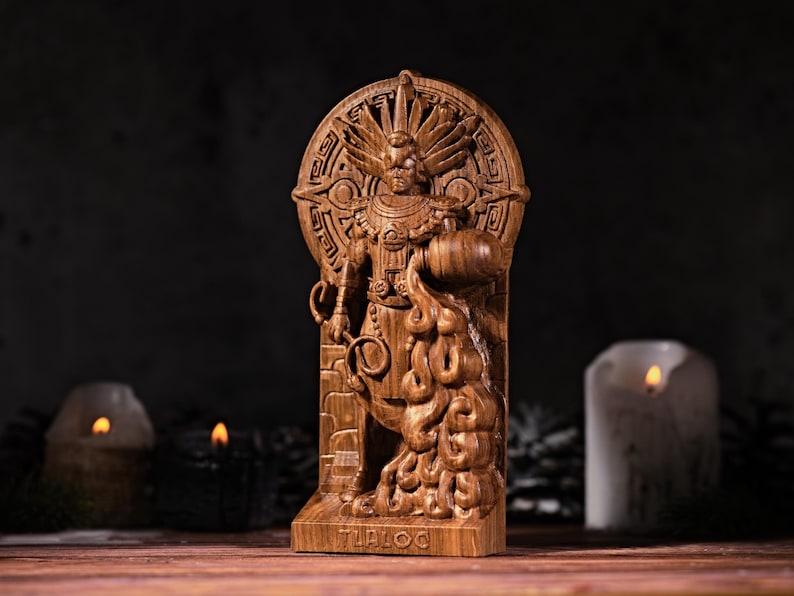 Tlaloc Aztec God, Aztec God, Aztec Statue, Mexican Art, Mayan God ...