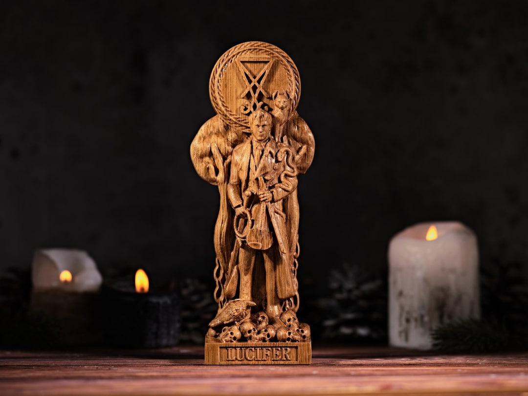 Lucifer Statue, Satan Statue, Lucifer Series, Occultism, Satanism ...