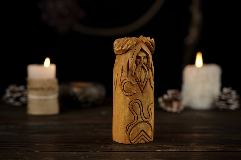 Cernunnos Statue Cernunnos Celtic Horned God Cernunnos - Etsy