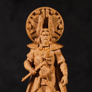 Perun Statue, Slavic God Statue, Perun God Statue, Slavic Pantheon ...