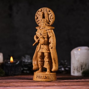 Perun Statue, Slavic God Statue, Perun God Statue, Slavic Pantheon ...
