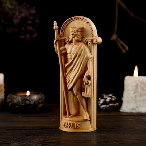 Janus Roman God, Janus Roman Figure, Pagan Statue, Roman Statue, Roman ...