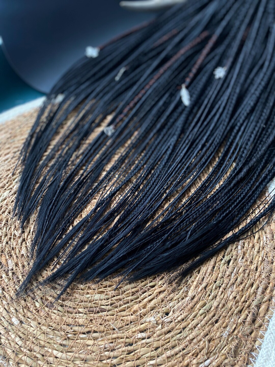 Faux Locs Extensions: Boho Black Crochet - Lightweight 20 Inch - Etsy