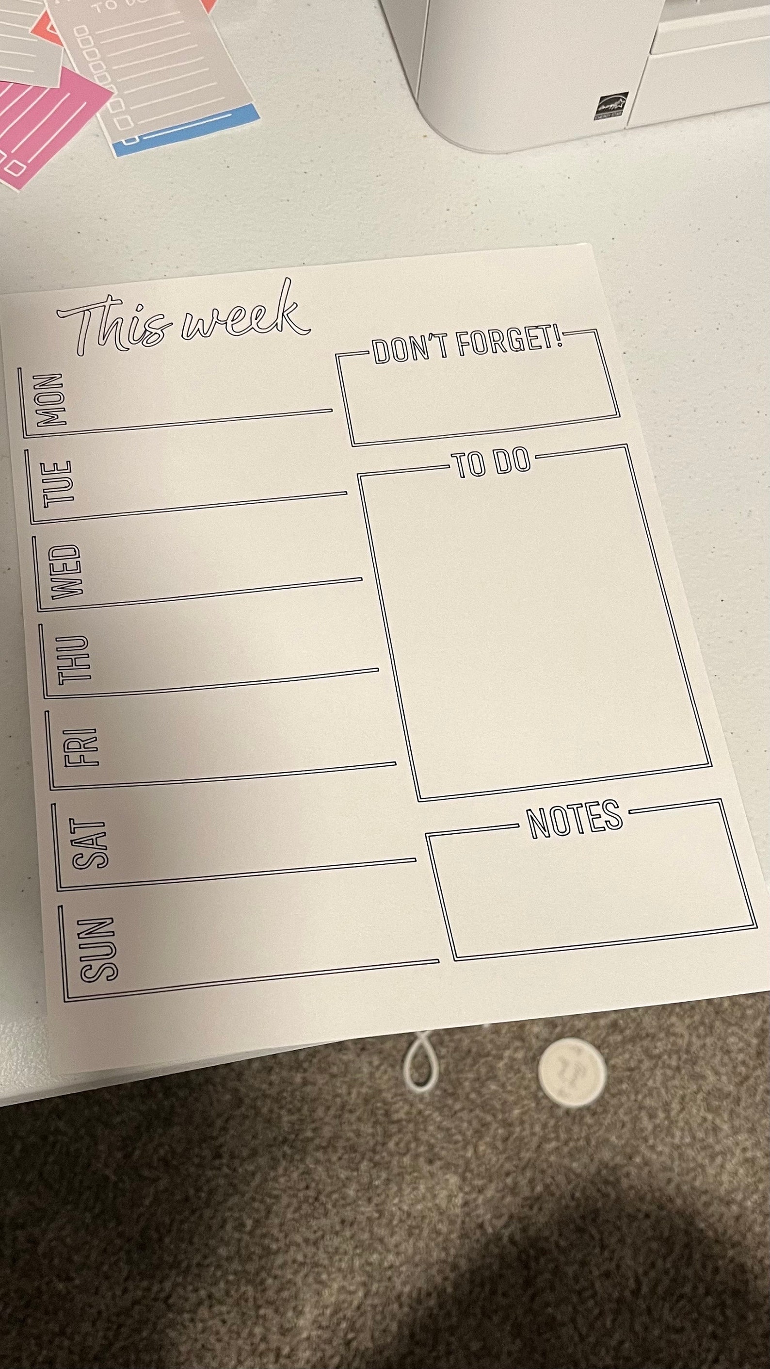 To Do List Stickers - Etsy