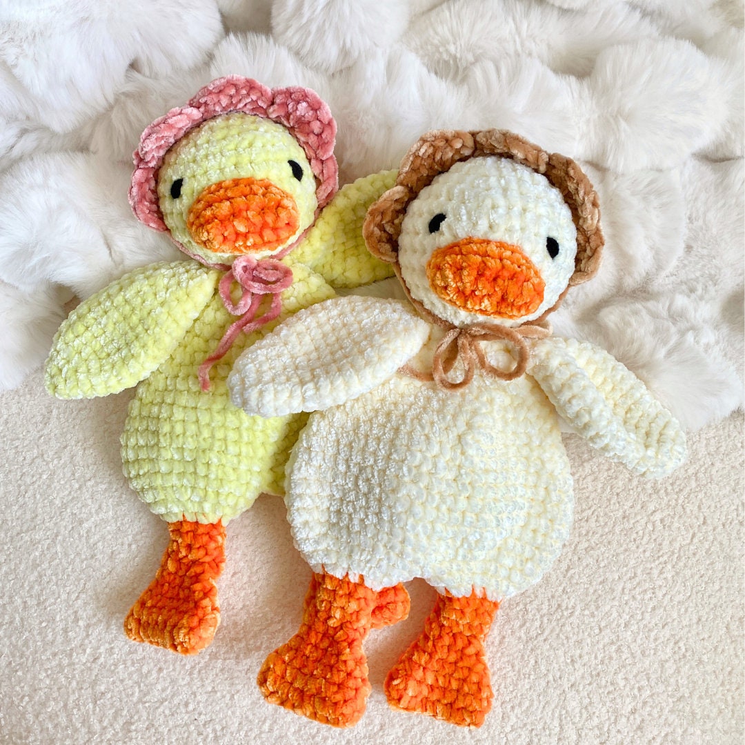 Duck Snuggler Crochet Pattern, Crochet Duck Comforter - Etsy