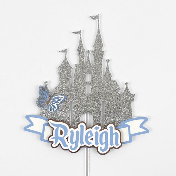 Castle Cake Topper - Etsy